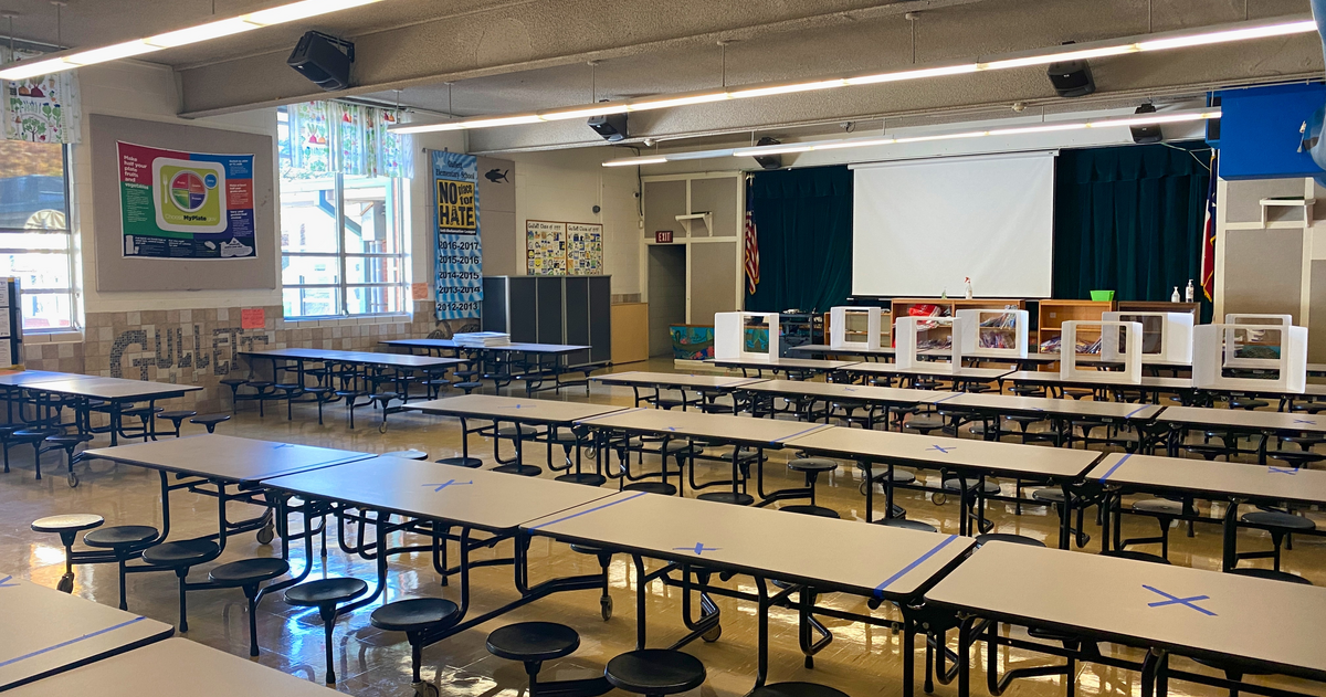 Rent Cafeteria w/ Stage in Austin