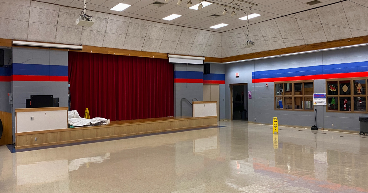 Rent Cafeteria w/ Stage in Austin