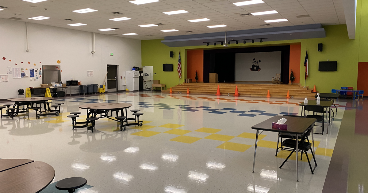 Rent Cafeteria w/ Stage in Austin