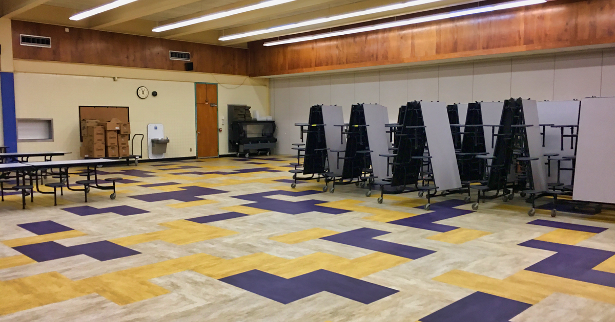 Rent Cafeteria w/ Stage in Austin