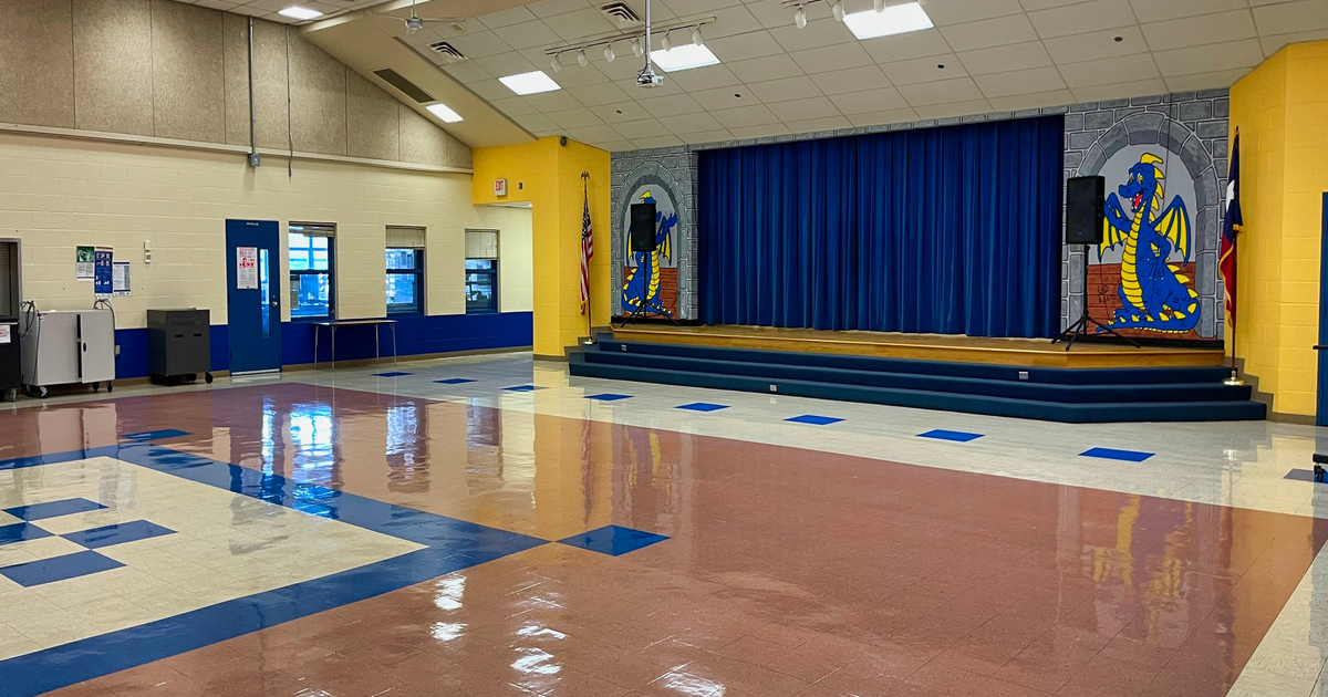 Rent Cafeteria w/ Stage in Austin