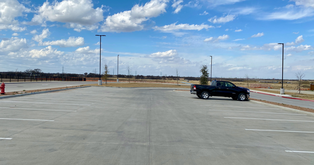 Rent Parking Lot - Back in Haslet