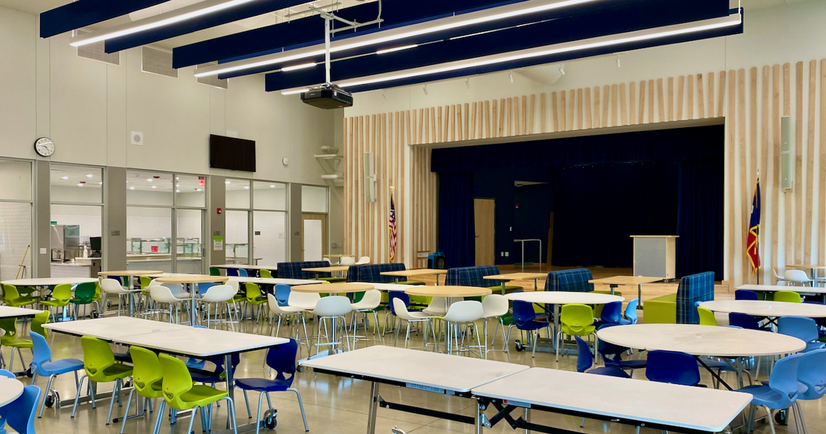 Rent Cafeteria w/ Stage in Austin