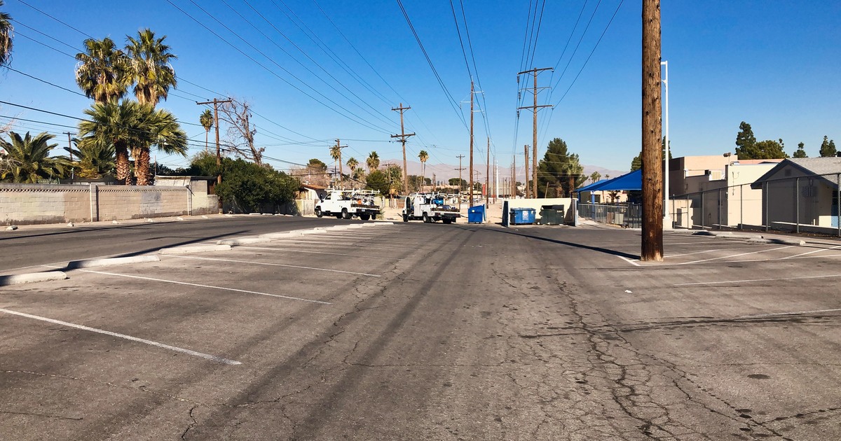 Rent Parking Lot - Back in Las Vegas